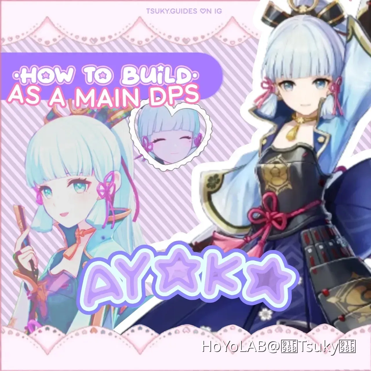 How to build Ayaka as a main dps! Genshin Impact | HoYoLAB
