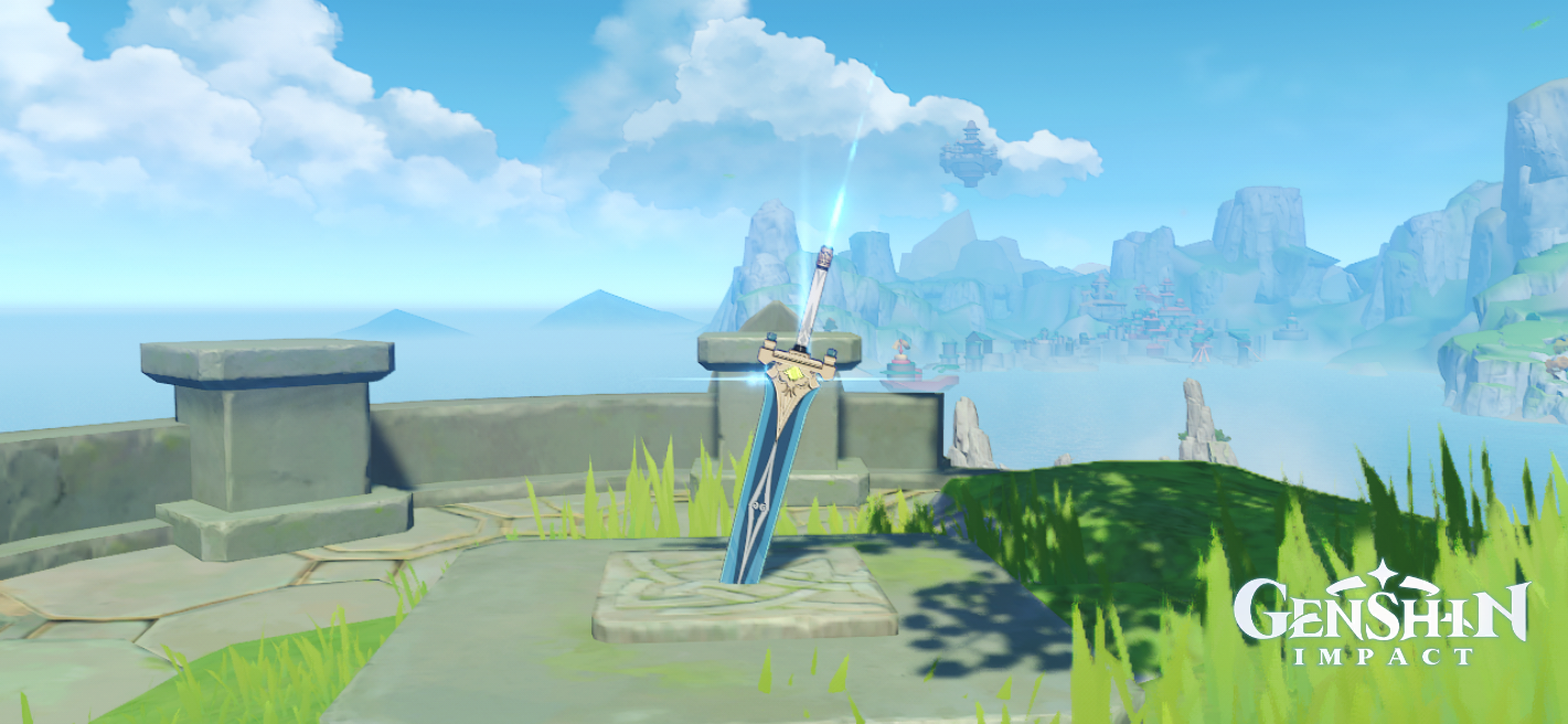 free claymore in the stone Genshin Impact | HoYoLAB