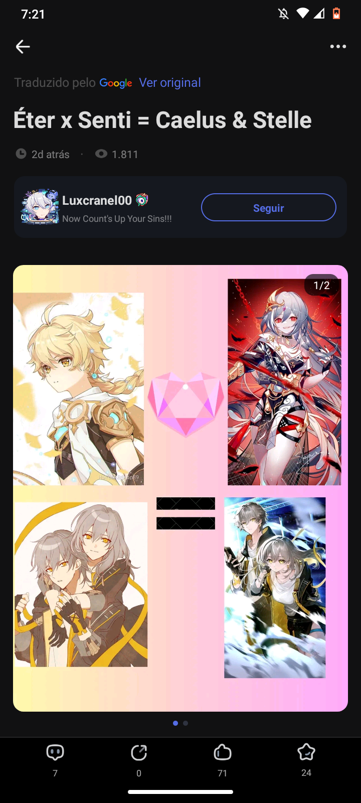 quem é senti c4r4lh0 Genshin Impact | HoYoLAB