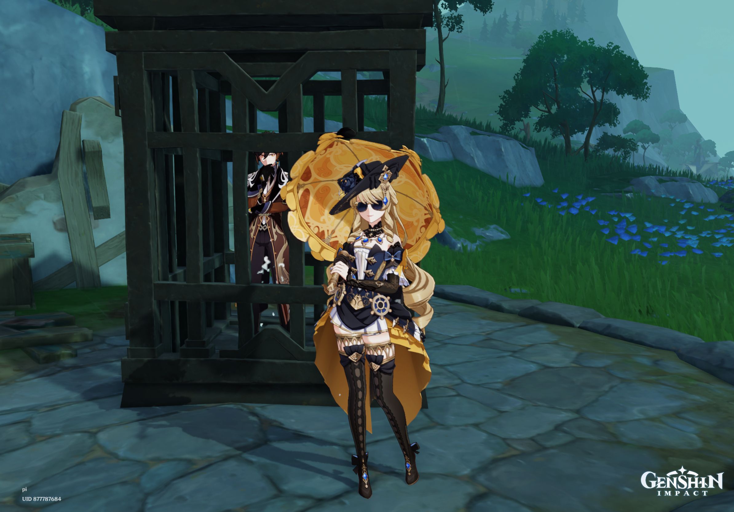 Geo god trapped in a cage Genshin Impact | HoYoLAB