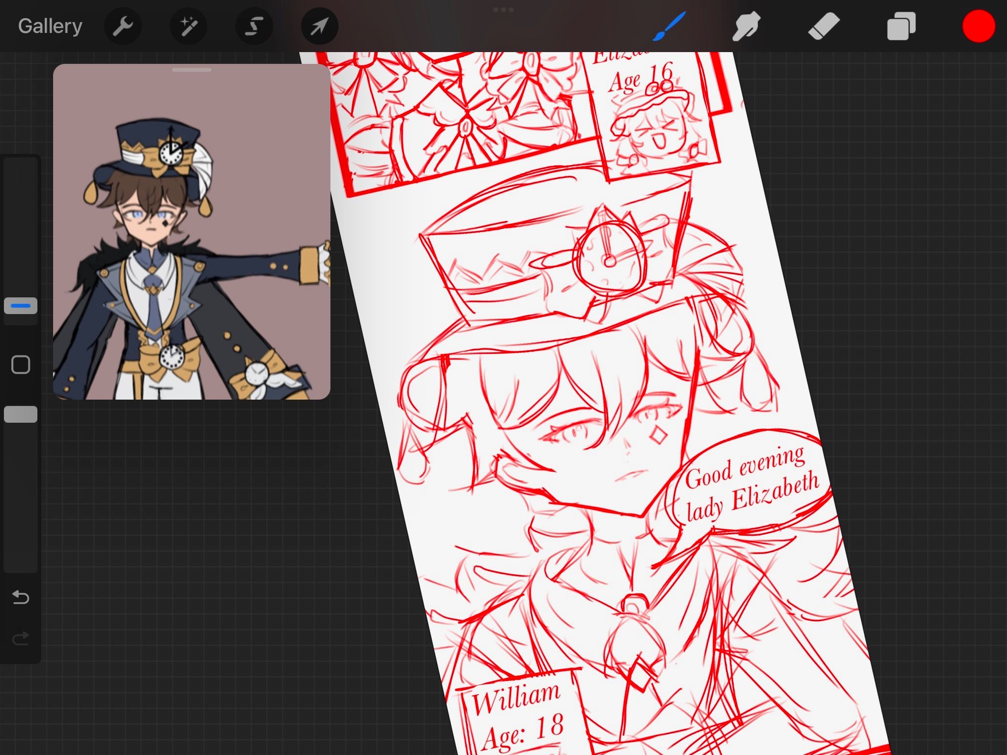 More Webtoon Comic wips :3 Genshin Impact | HoYoLAB