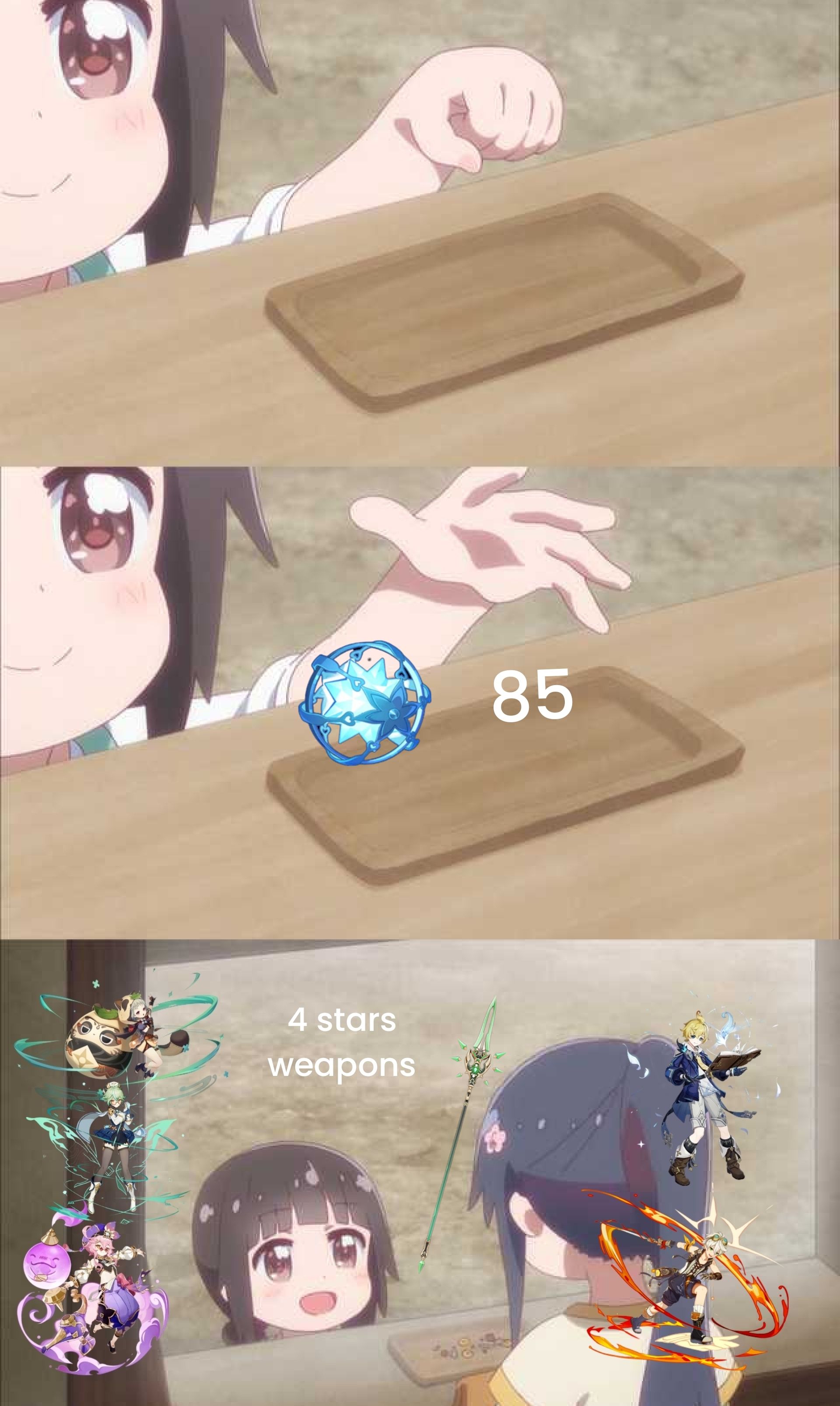 First 5 star weapon from standard banner. What yours? Genshin Impact ...