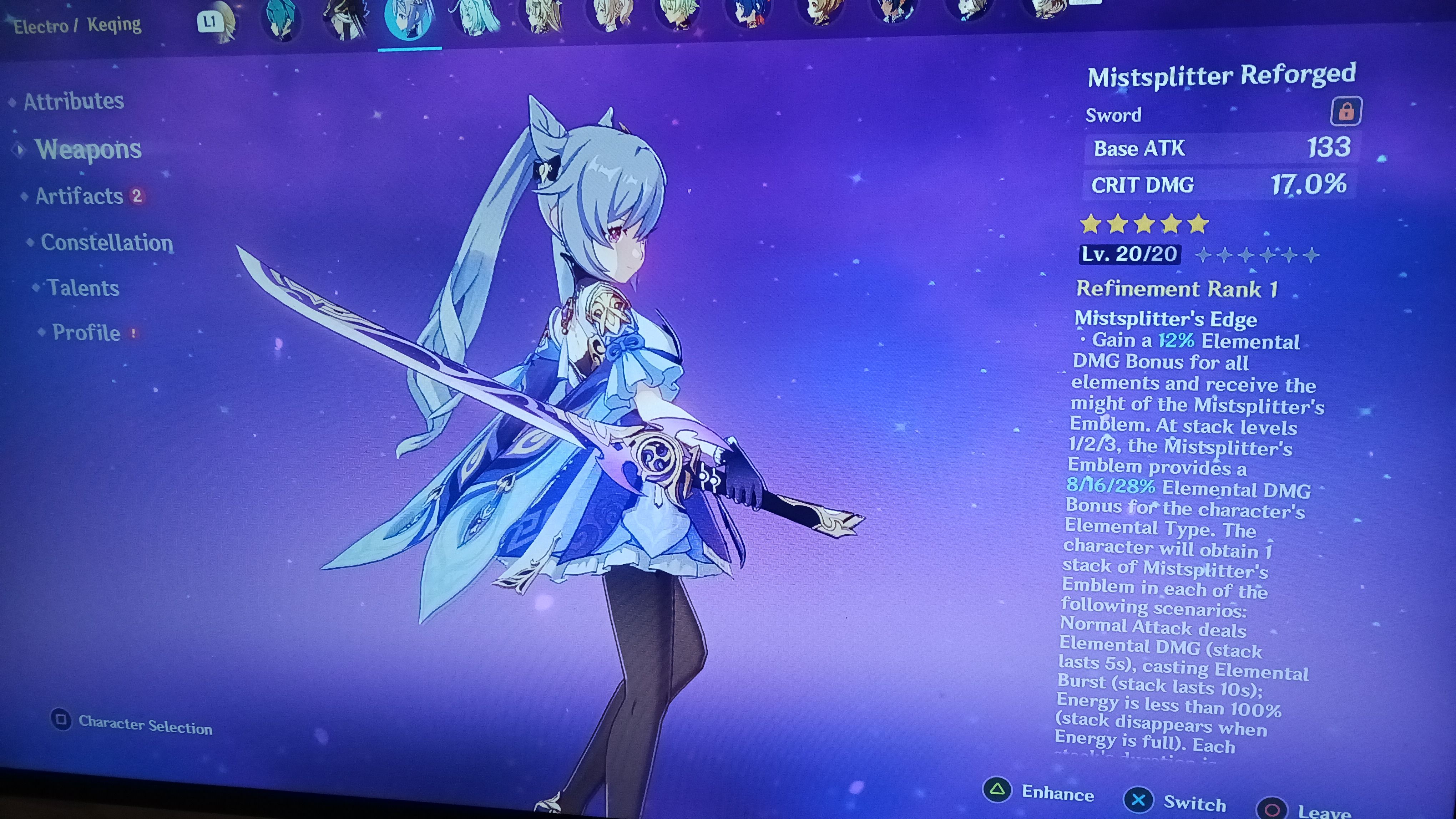 let's goo I can finally save for gaming and build my keqing Genshin Impact | HoYoLAB