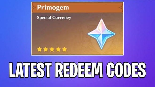Redeem Codes Genshin Impact | HoYoLAB
