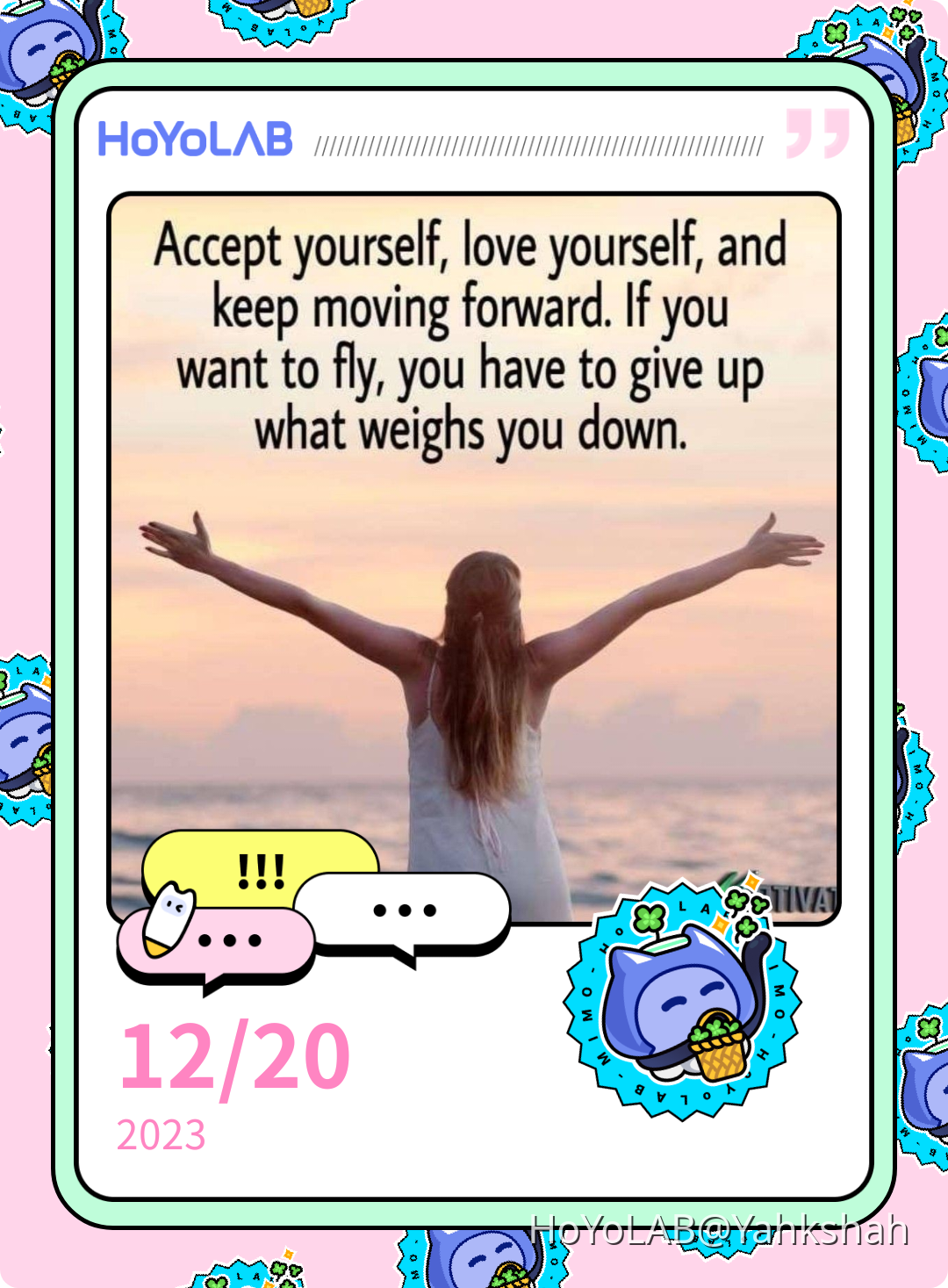 12/20 Diary -# My Character Building Diary | HoYoLAB