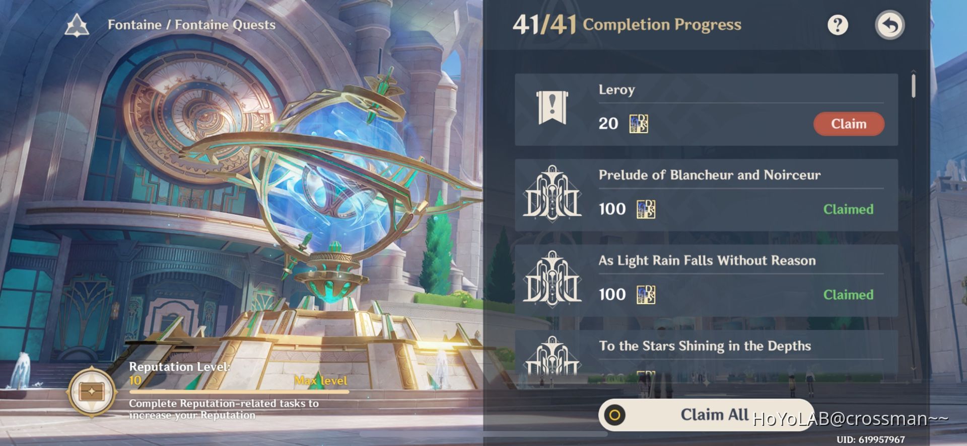 New world quest Genshin Impact | HoYoLAB