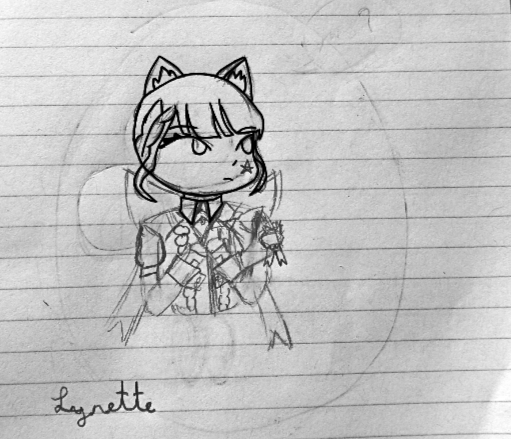 Lynette drawing Genshin Impact | HoYoLAB