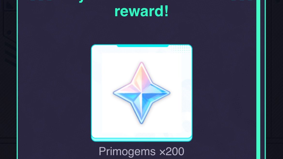 I won 200 Primogems Genshin Impact | HoYoLAB