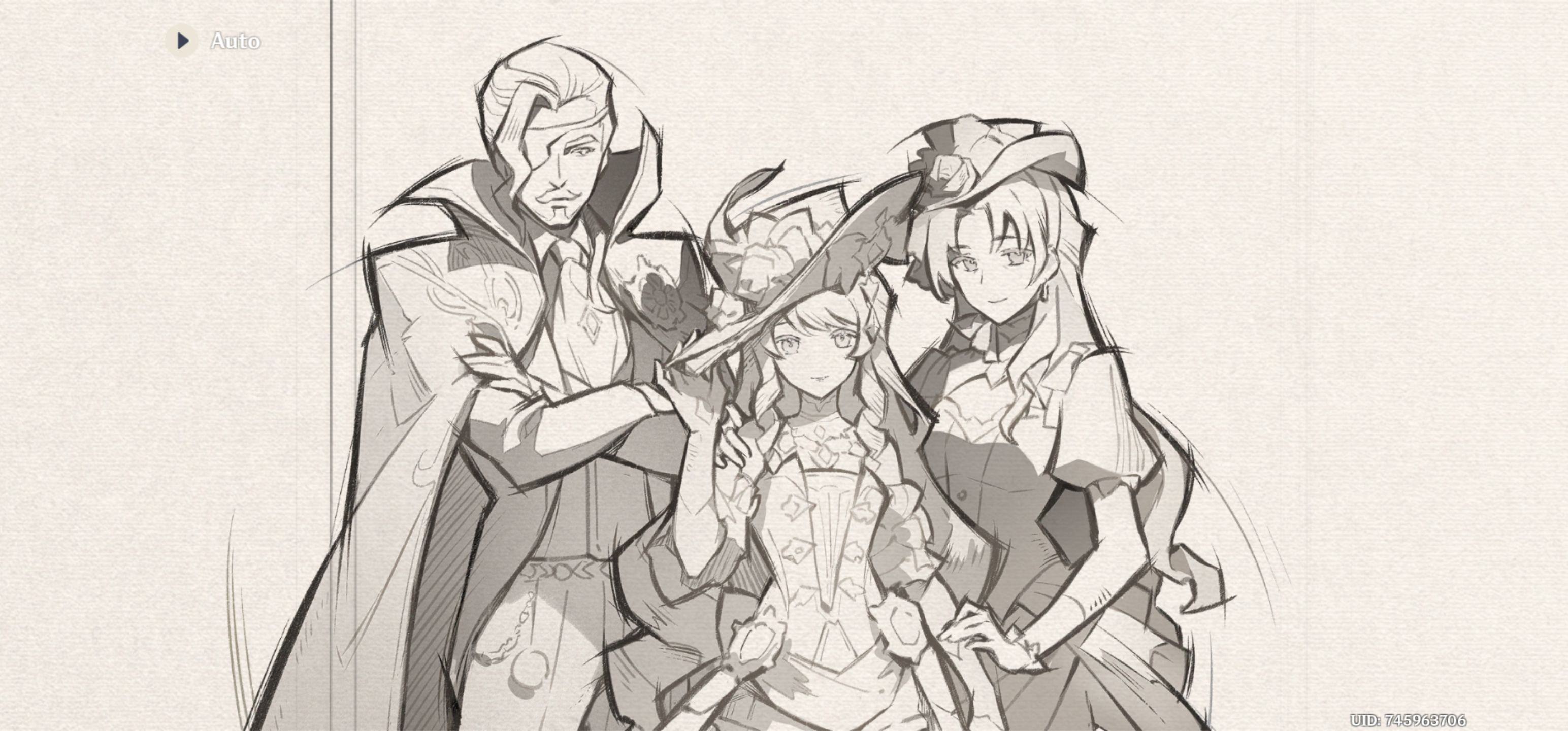 Navia and her parents Genshin Impact | HoYoLAB