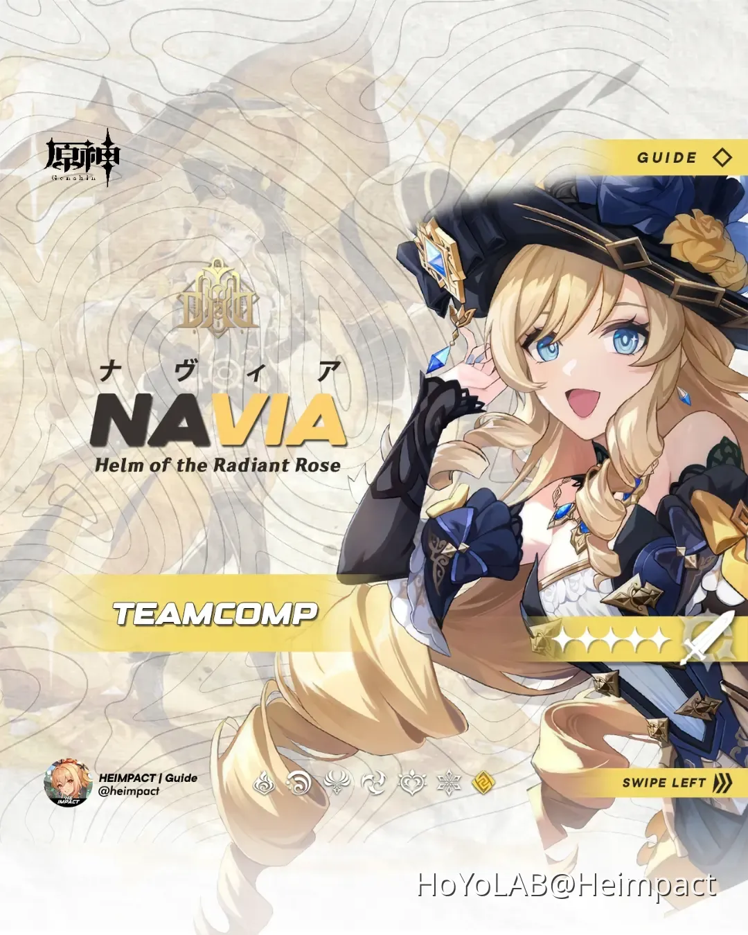 NAVIA TEAM RECOMMENDATION Genshin Impact | HoYoLAB