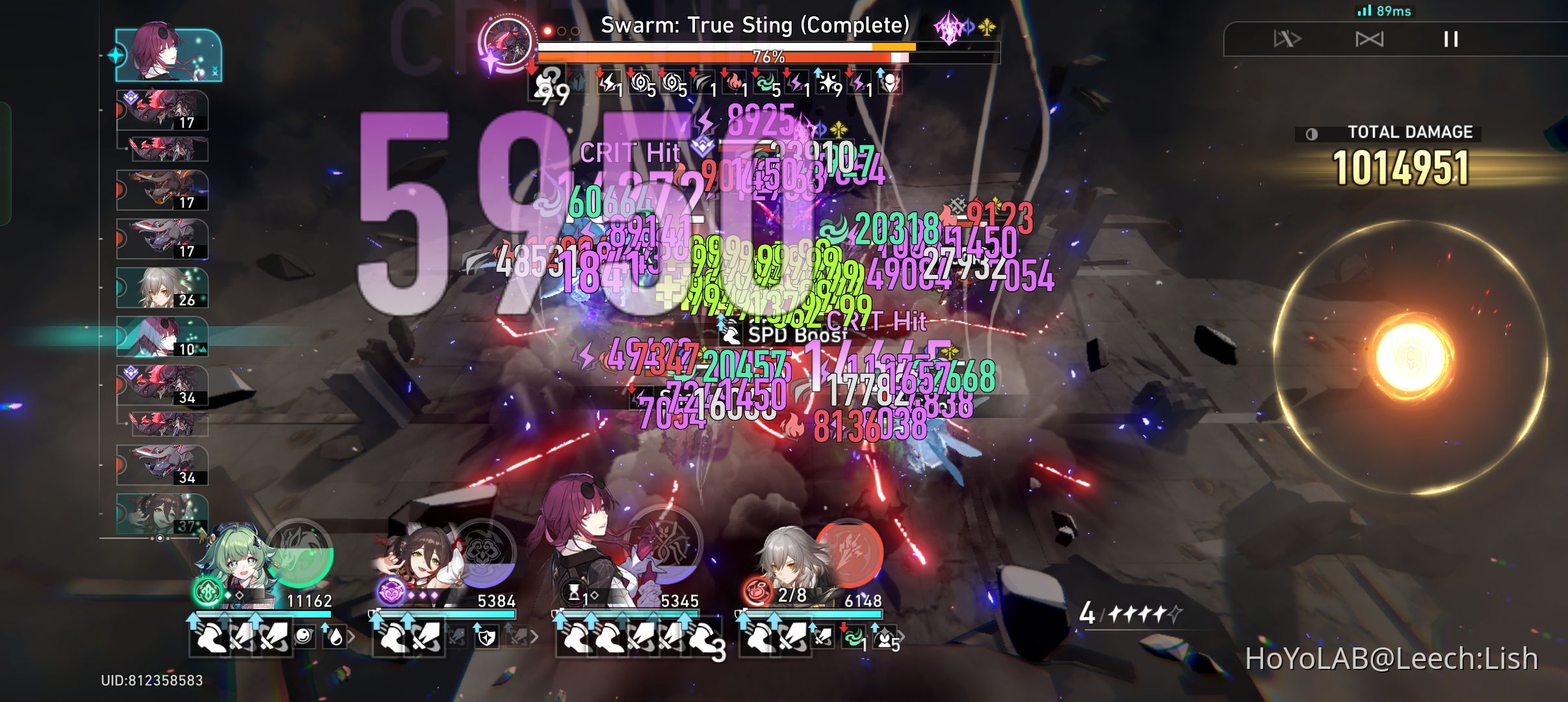 Kafka satisfying 1,000,000 damage Honkai: Star Rail | HoYoLAB