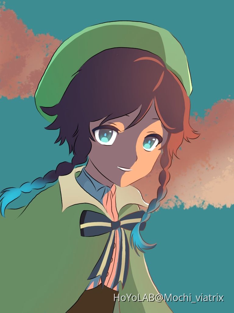 Venti color practice🌅 Genshin Impact | HoYoLAB