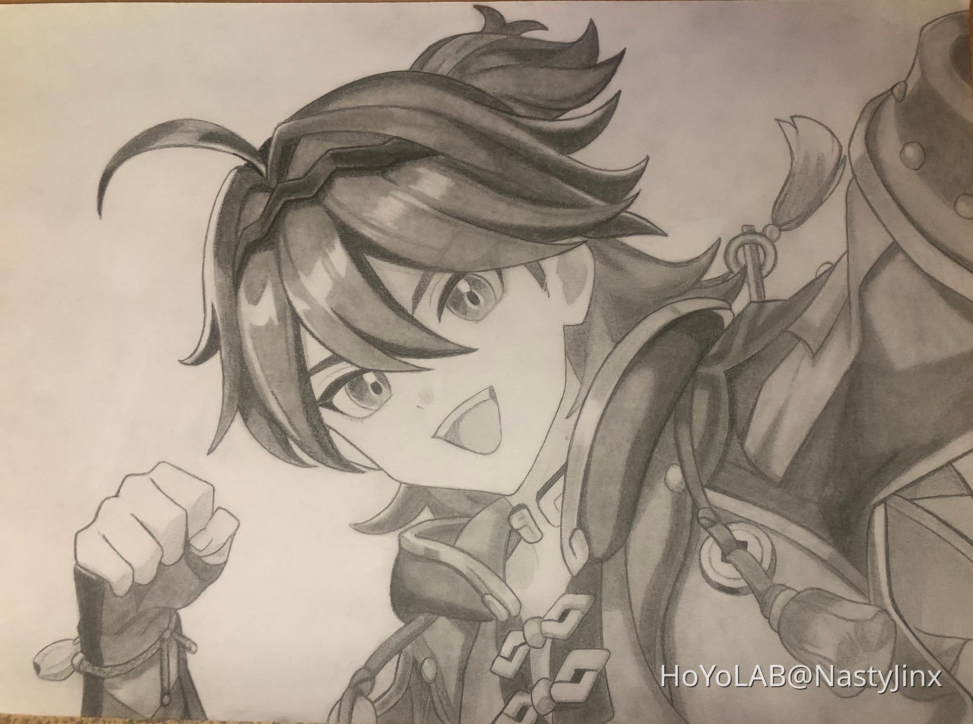 Gaming Drawing Genshin Impact | HoYoLAB