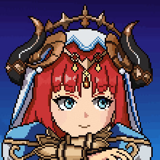 Nilou pixel art Genshin Impact | HoYoLAB