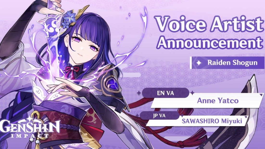 All Raiden Shogun Voice-Overs・English Genshin Impact | HoYoLAB