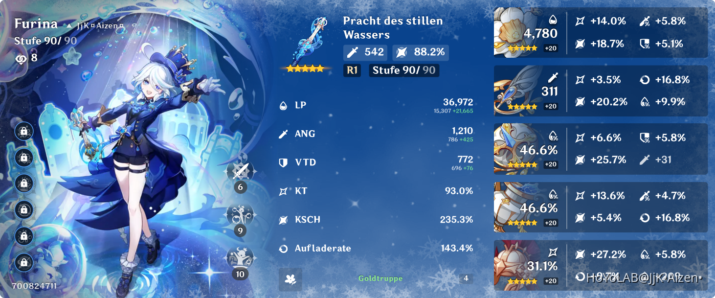 Mein Furina Setup Genshin Impact | HoYoLAB