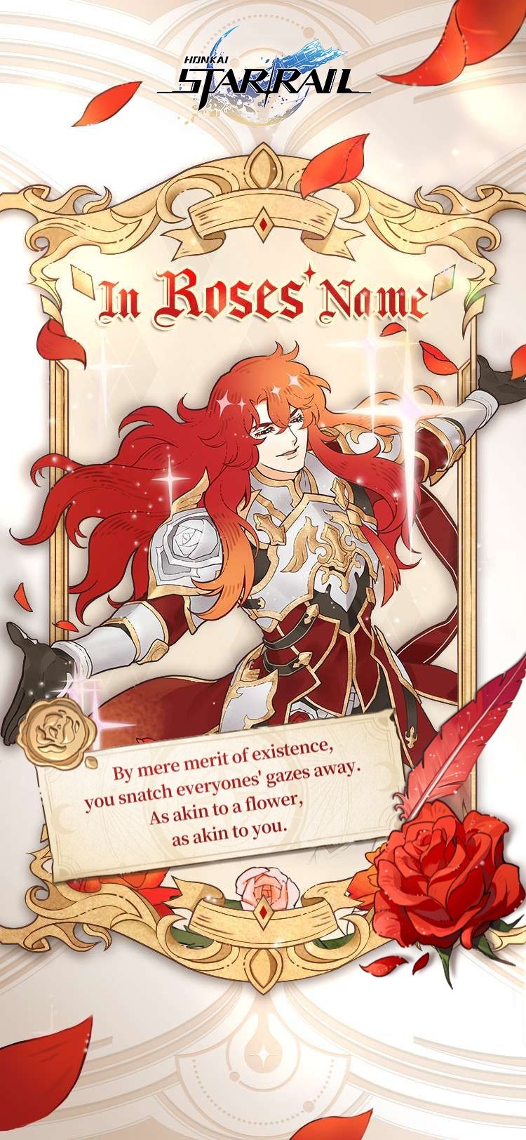 In Roses Name Card Honkai: Star Rail | HoYoLAB