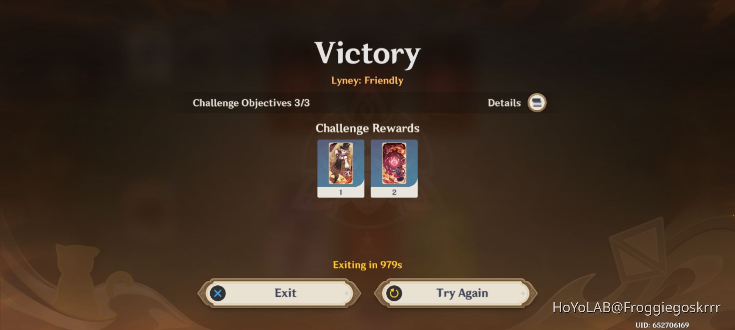 I forgot to post this but I got Lyney's Genius Invocation TCG card and ...