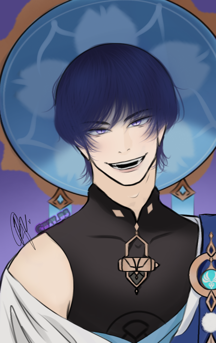My fan art Wanderer/Balladeer Genshin Impact | HoYoLAB