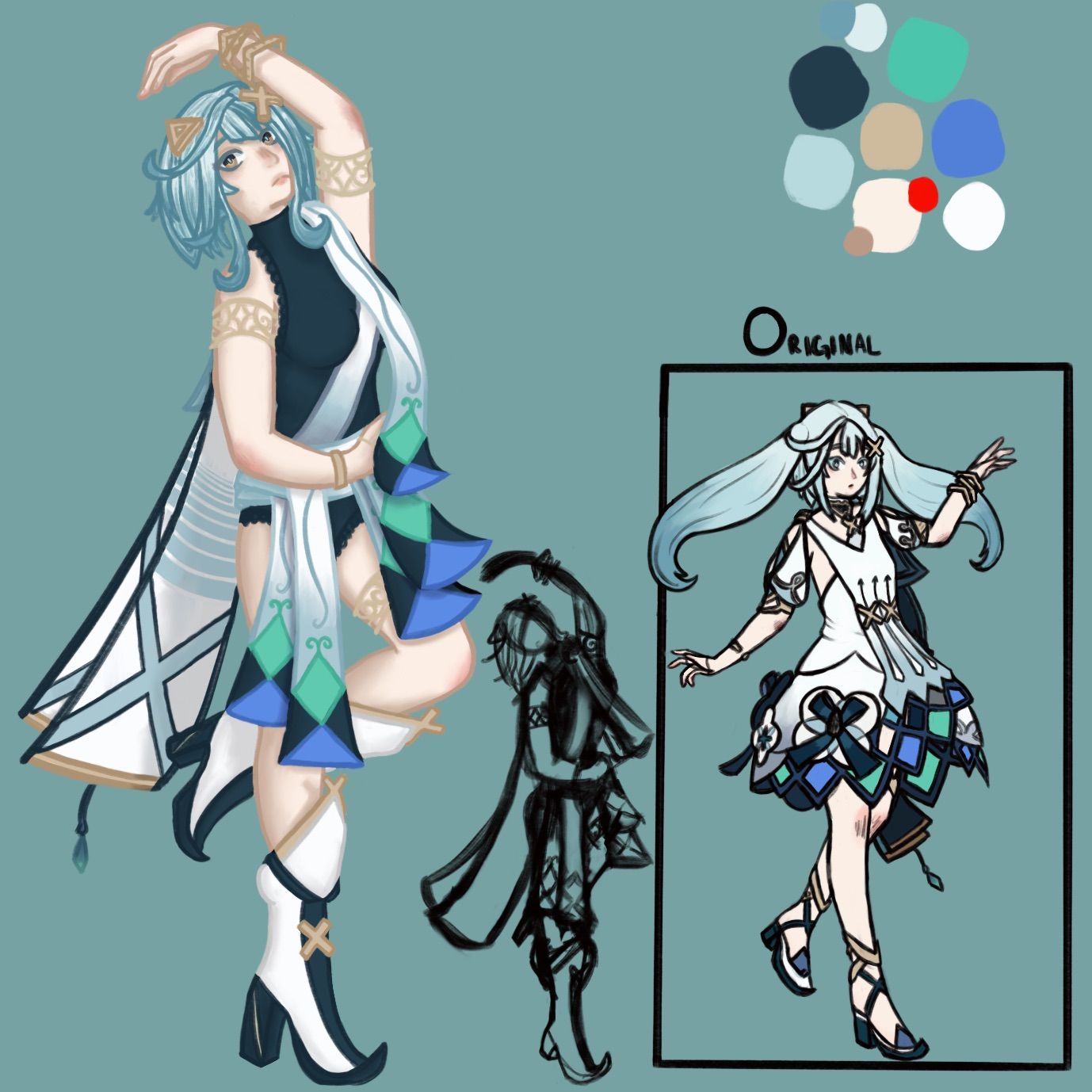 Faruzan costume redesign Genshin Impact | HoYoLAB