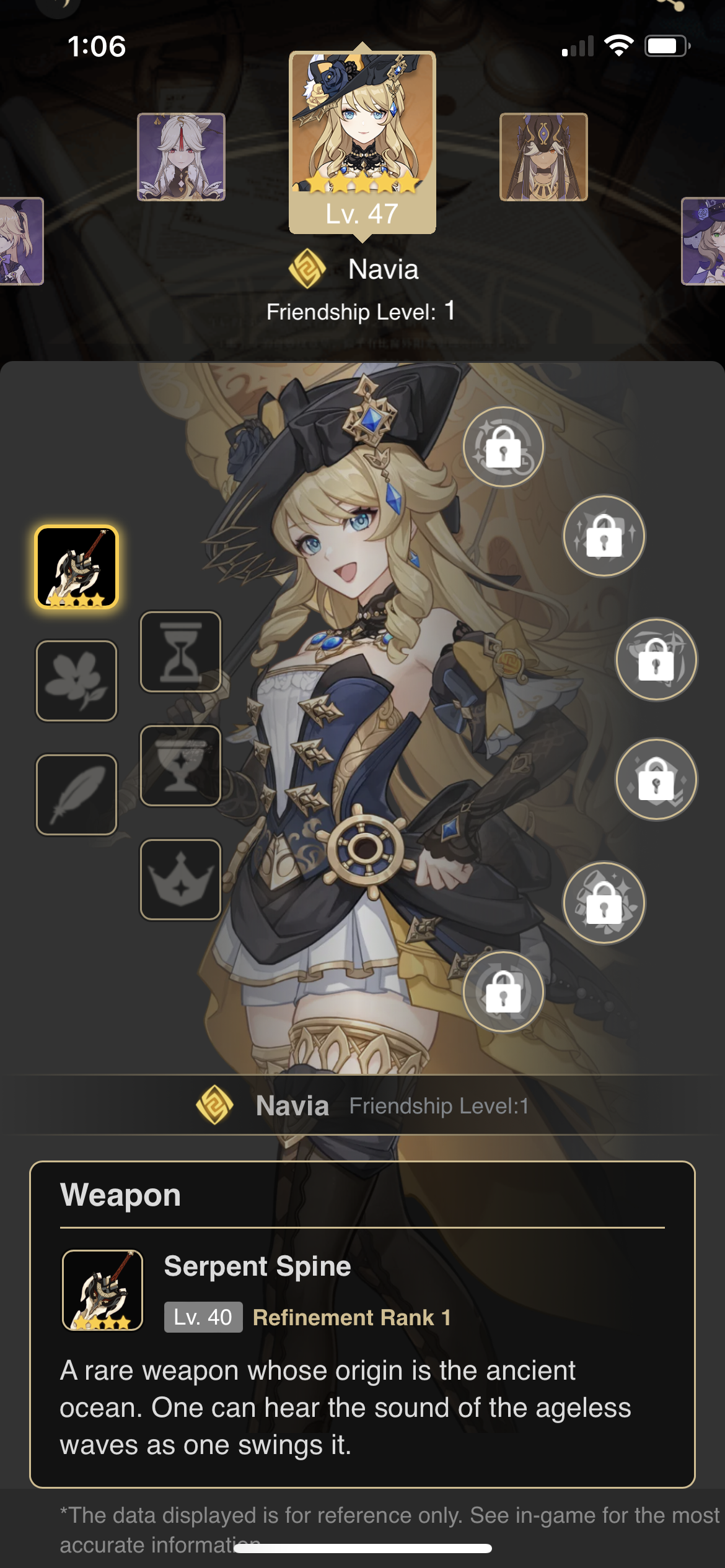 Navia build help? Genshin Impact | HoYoLAB