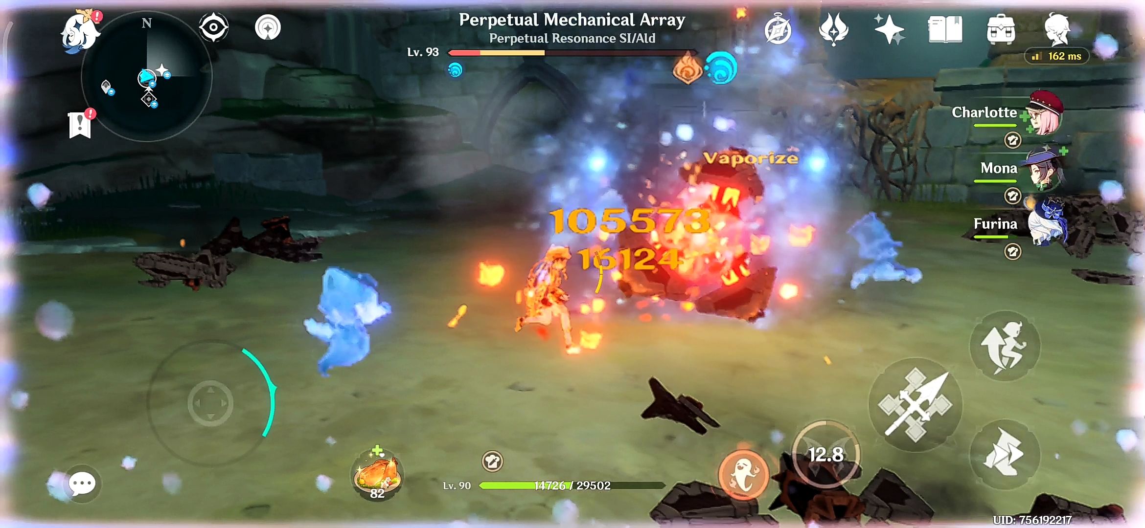 Charge Attack with Forina and Mona support Genshin Impact | HoYoLAB