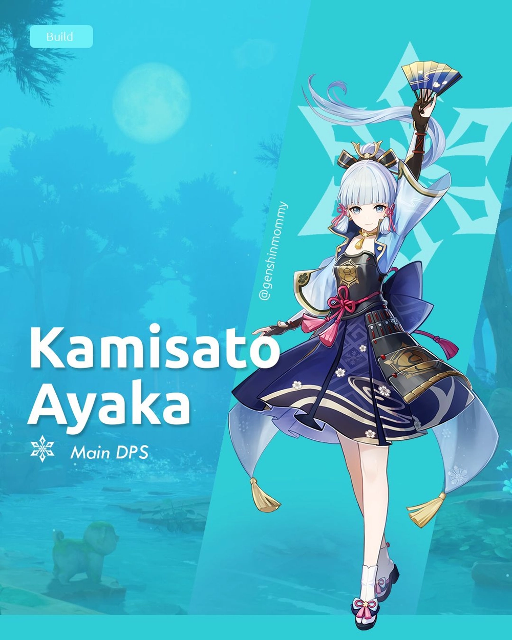 Ayaka Build & Material Genshin Impact | HoYoLAB