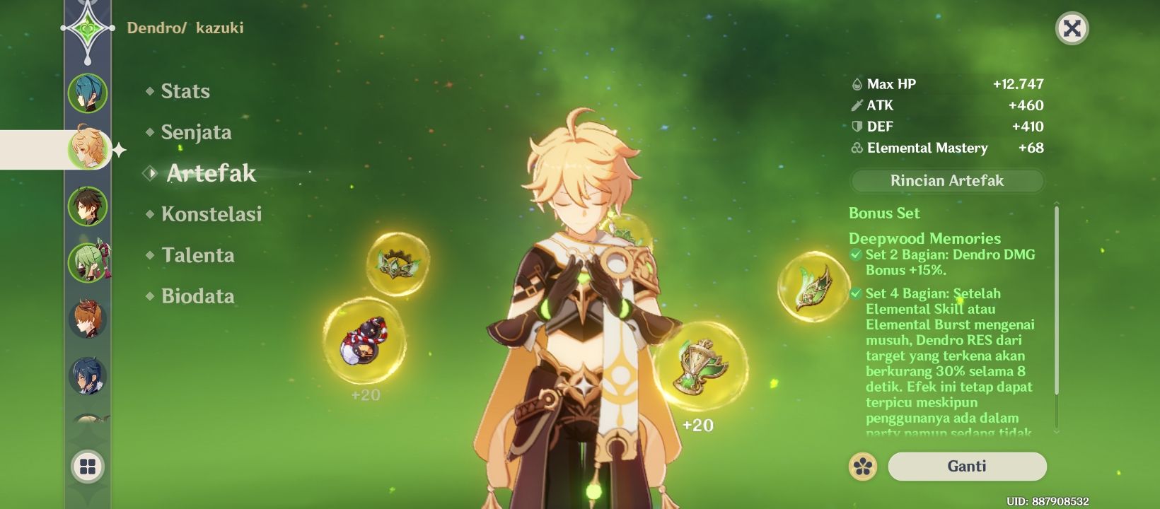 Build MC Dendro Hyperbloom Gimana Yah Yang Bagus Genshin Impact | HoYoLAB