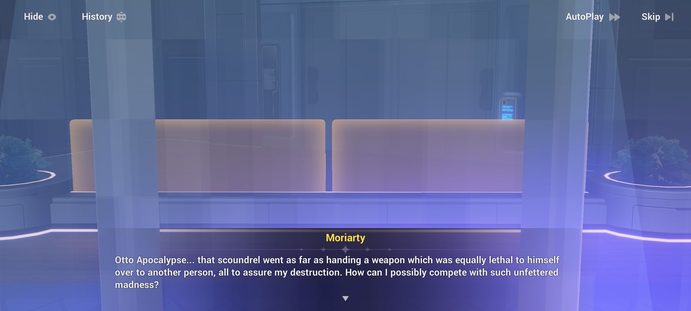 Where are the people who were saying Moriarty IQ is on Otto's level ...