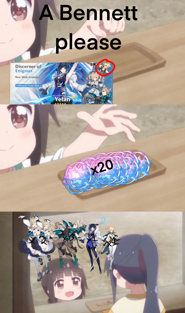 I just wanted bennett Genshin Impact | HoYoLAB