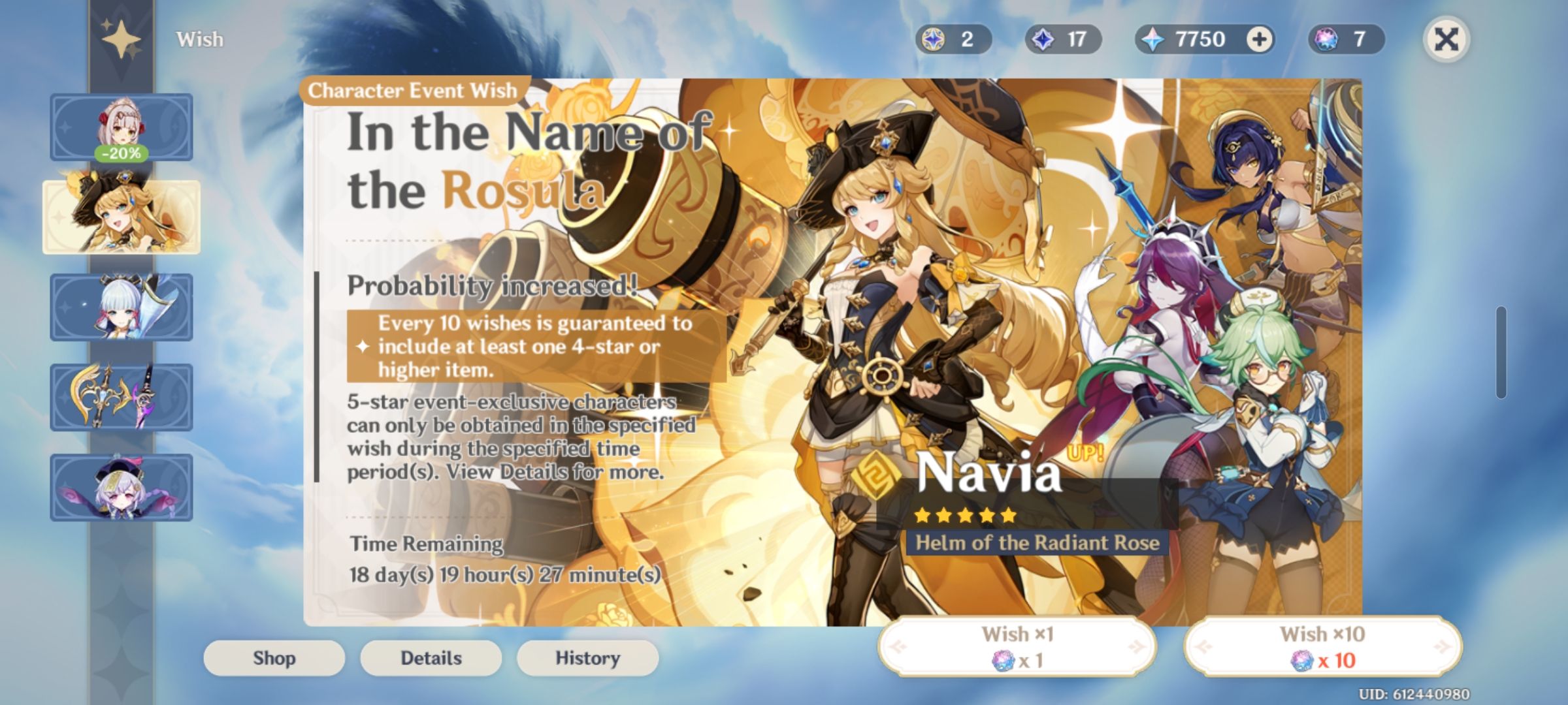 Day Nine of saving for Arlecchino OR Furina Rerun Genshin Impact | HoYoLAB