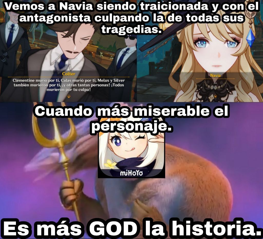 Pobre Navia 🥲 Genshin Impact | HoYoLAB