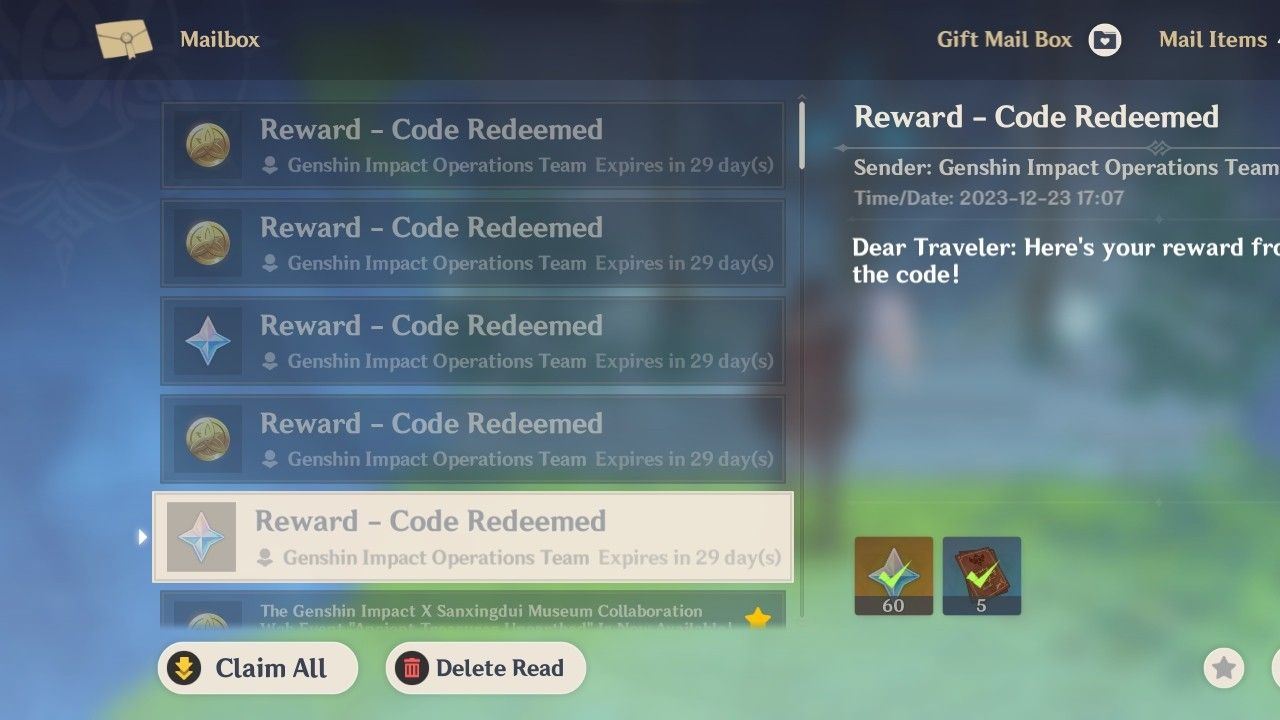 REDEEM CODE! Genshin Impact | HoYoLAB