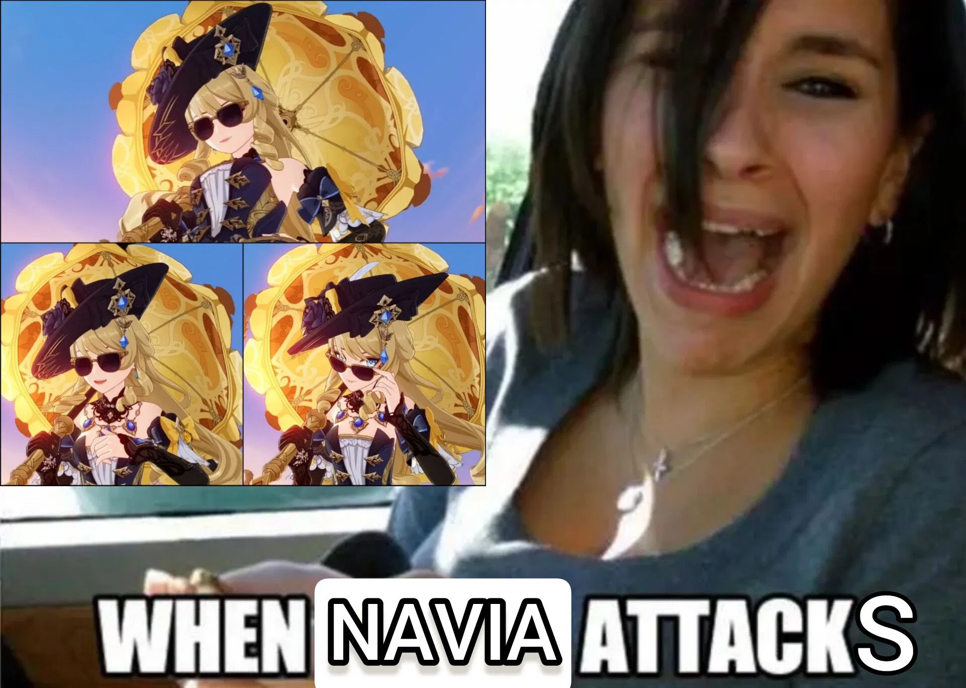 When Navia attacks... (Complete the phrase) Genshin Impact | HoYoLAB