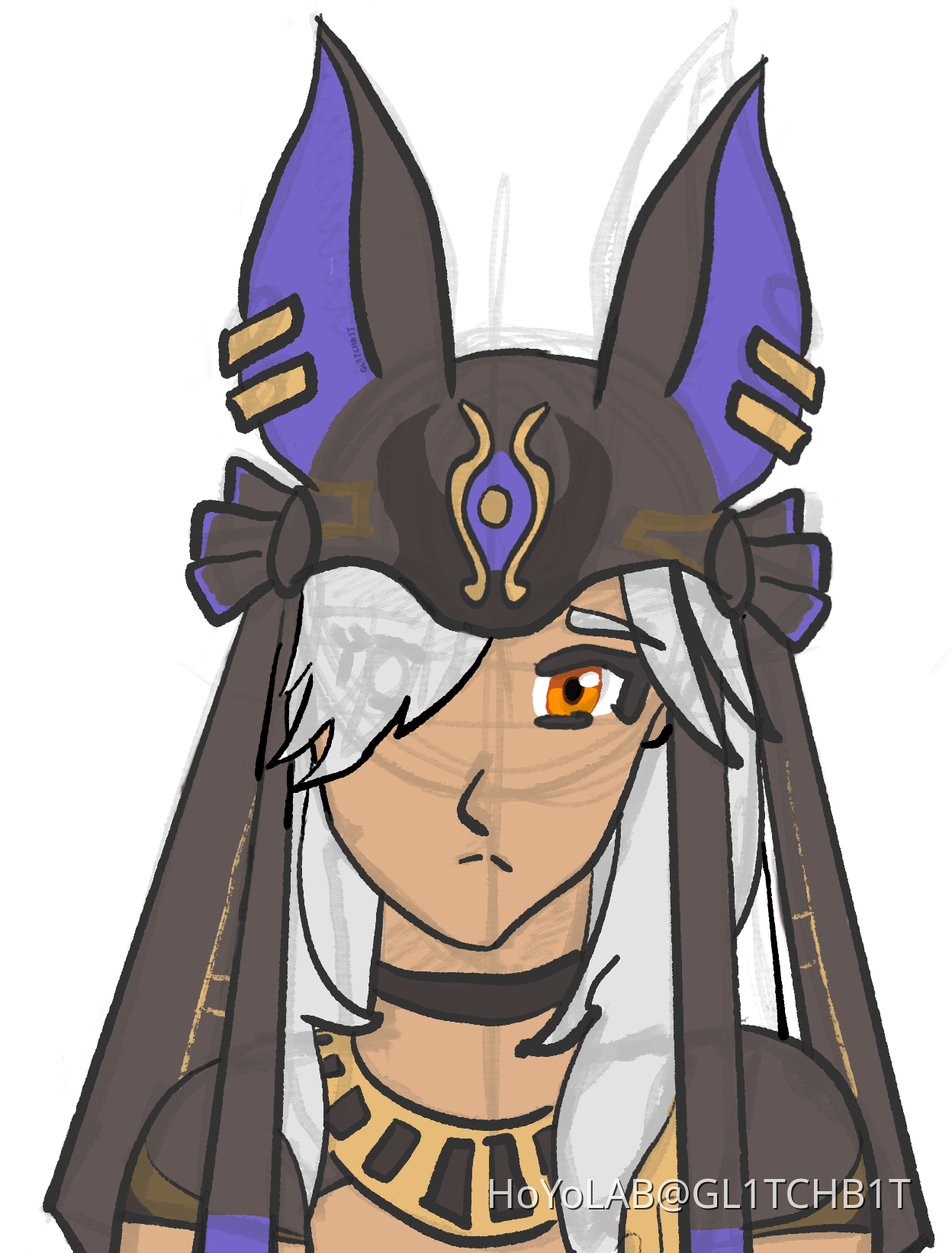 Cyno Drawing! Genshin Impact | HoYoLAB