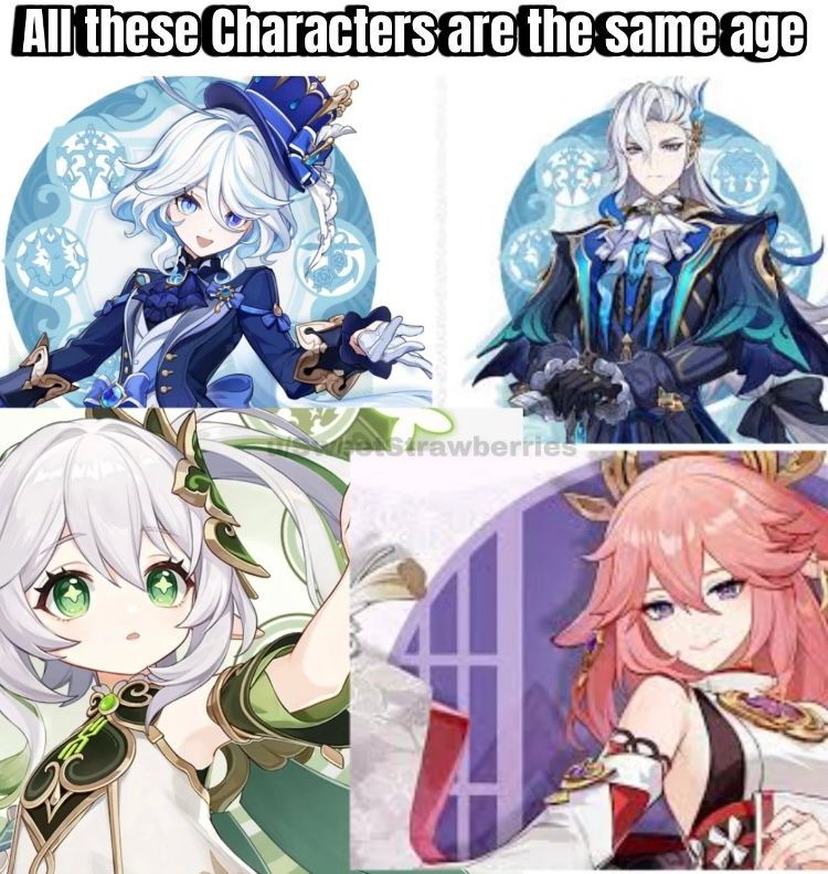 Same age Genshin Impact | HoYoLAB