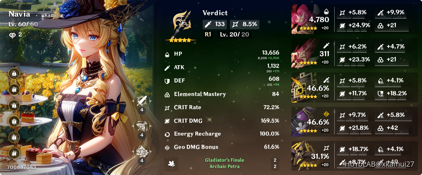 Navia Build (Vorläufig) Genshin Impact | HoYoLAB