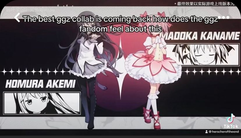 ggz collab w/ madoka magica?? | HoYoLAB