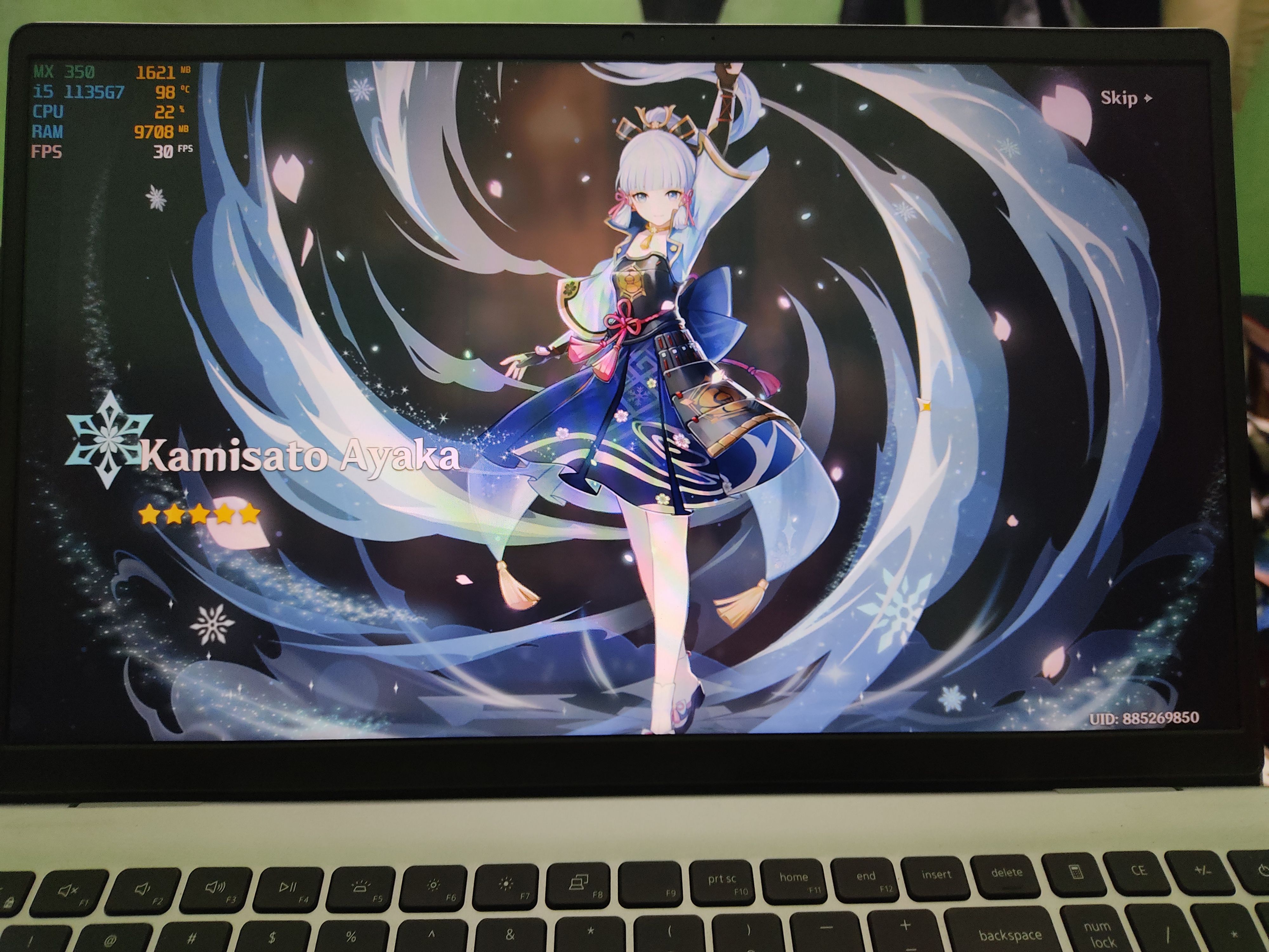 Ayaka Came Home.... 50/50 win.... F2P luck.... At 77 pity.... Genshin Impact | HoYoLAB