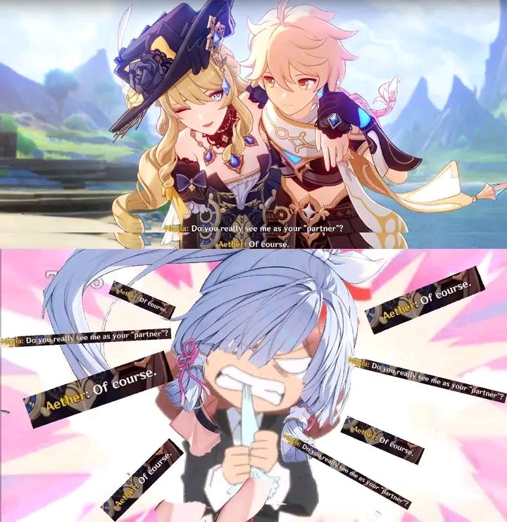 Ahh someone jealous Genshin Impact | HoYoLAB