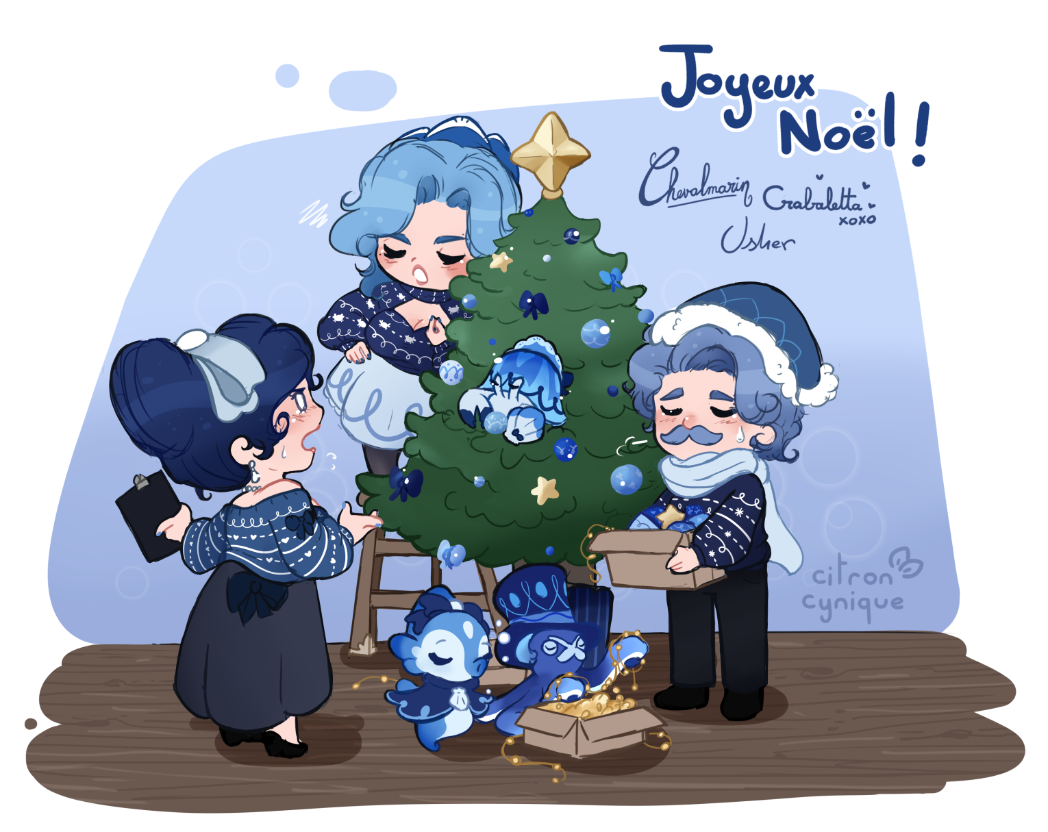 Miss Furina's Salon Solitaire's last minute yuletide preparations ♥ ...