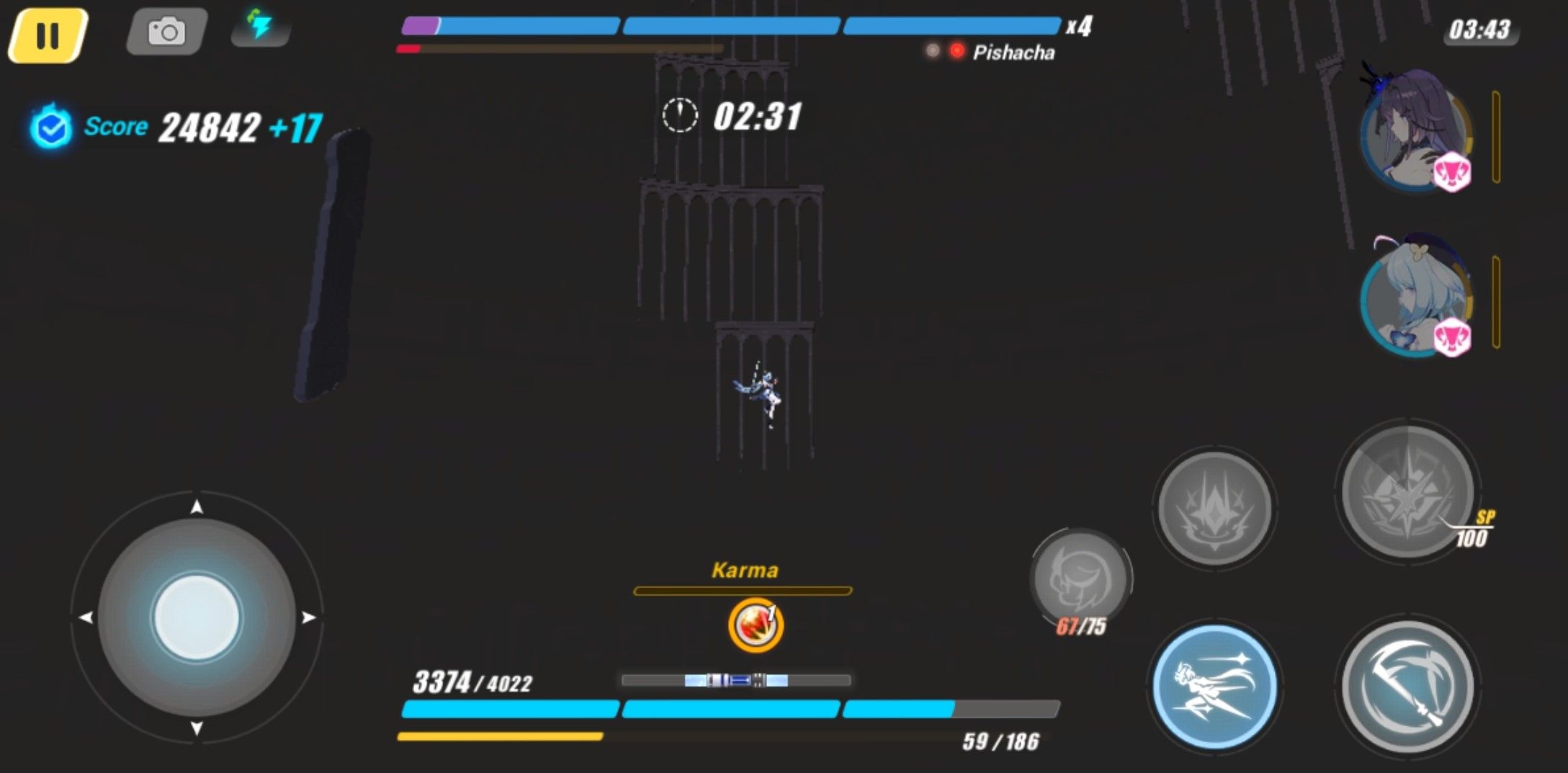Wait what happened why am I falling Honkai Impact 3rd | HoYoLAB