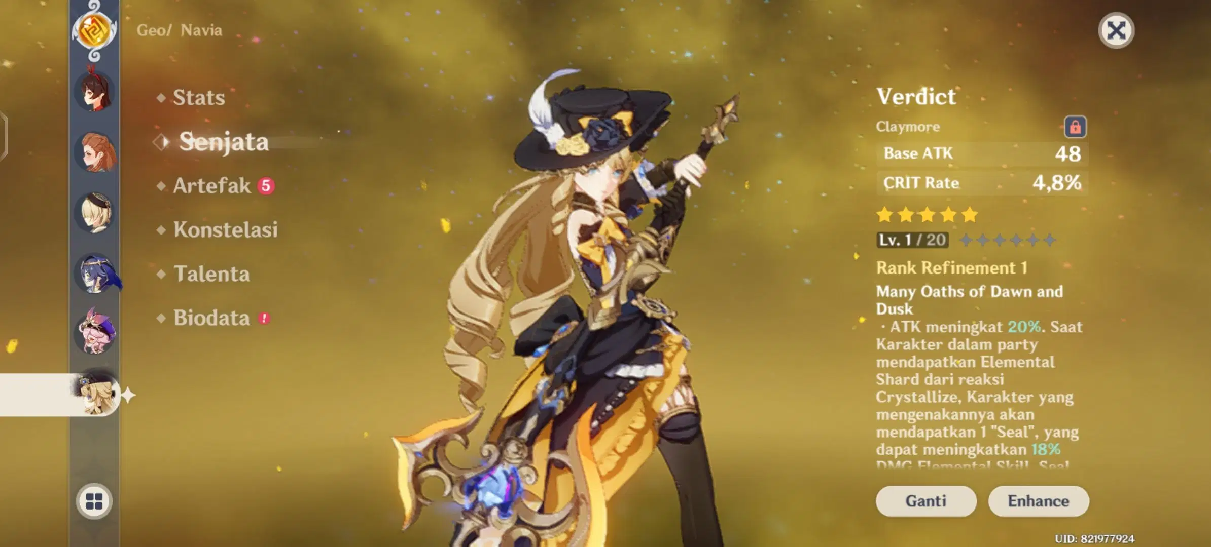 Navia pull be like : Genshin Impact | HoYoLAB