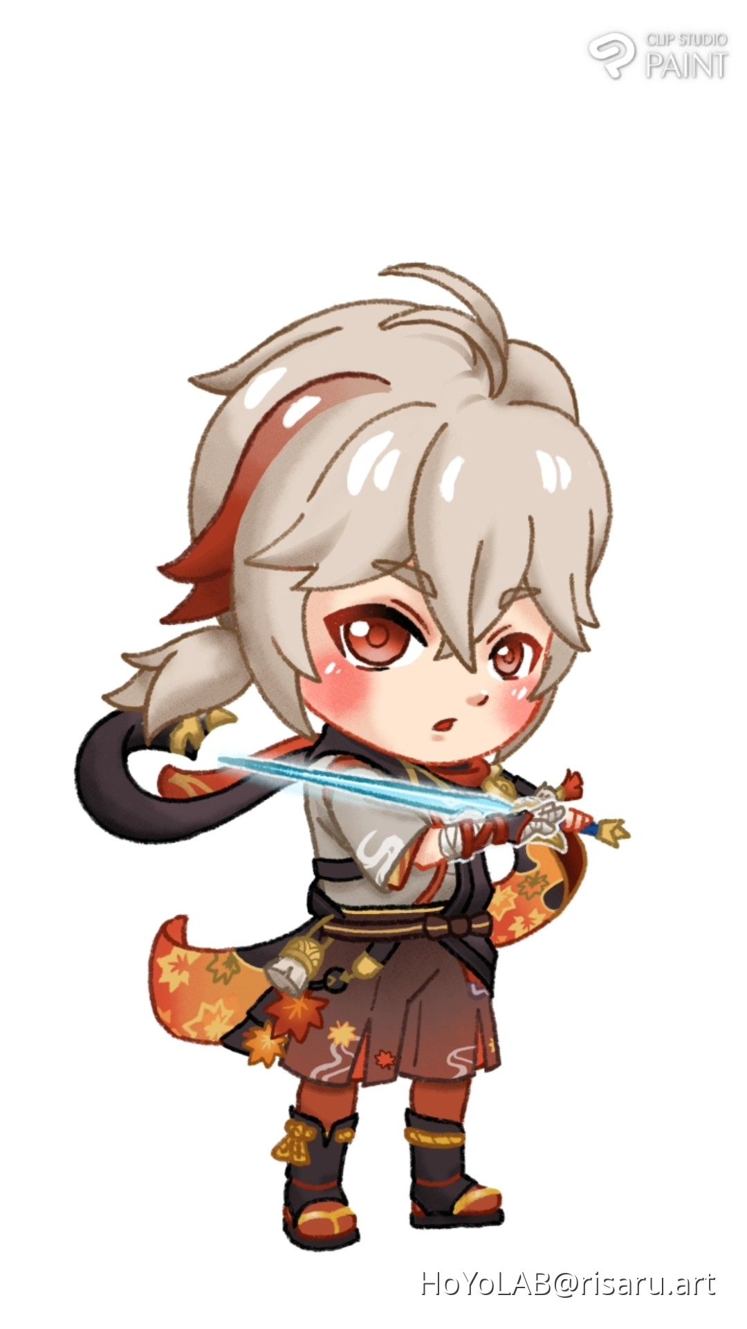 Kaedehara Kazuha chibi 🍂💕 Genshin Impact | HoYoLAB