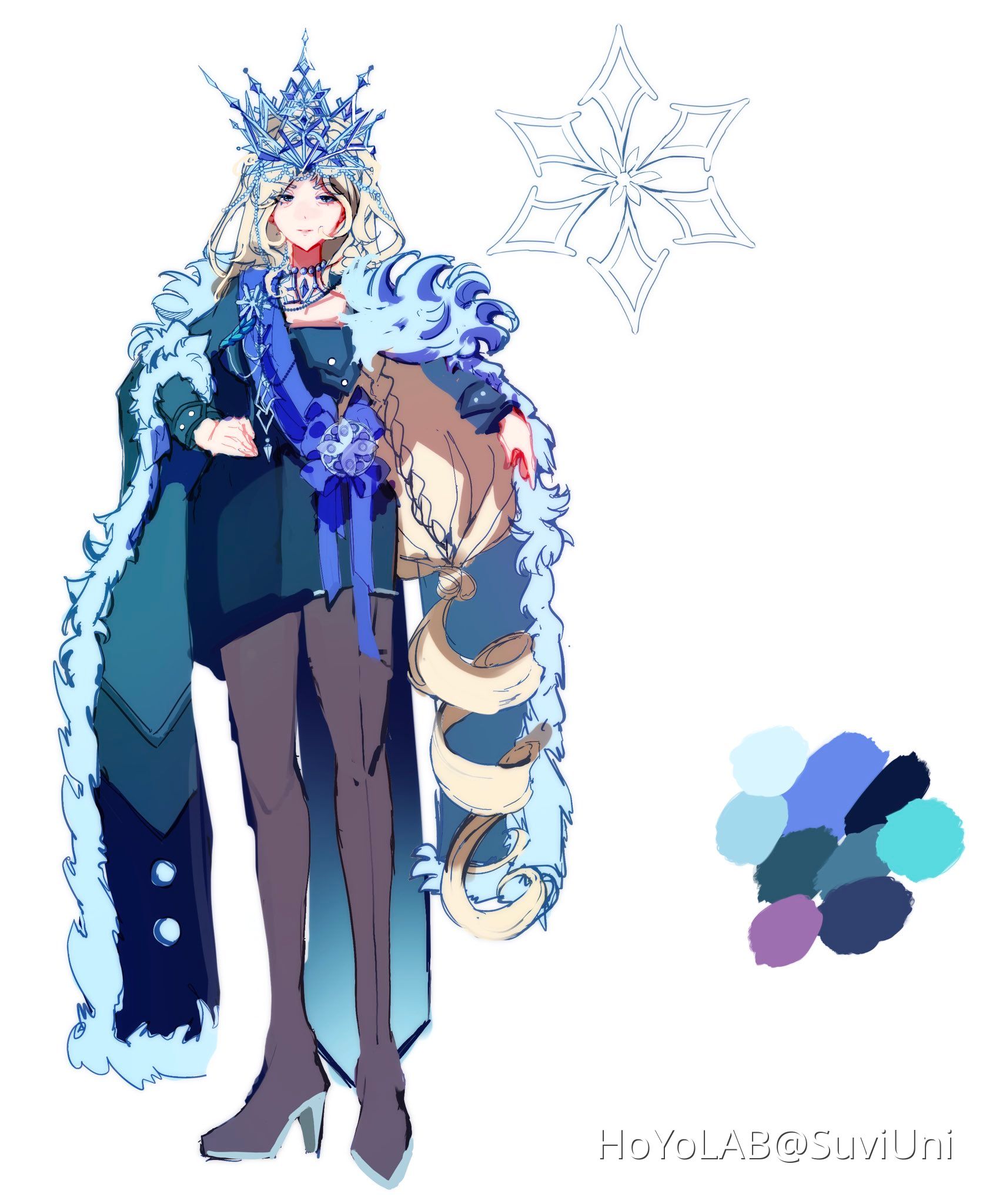 My Tsaritsa design ️ Genshin Impact | HoYoLAB