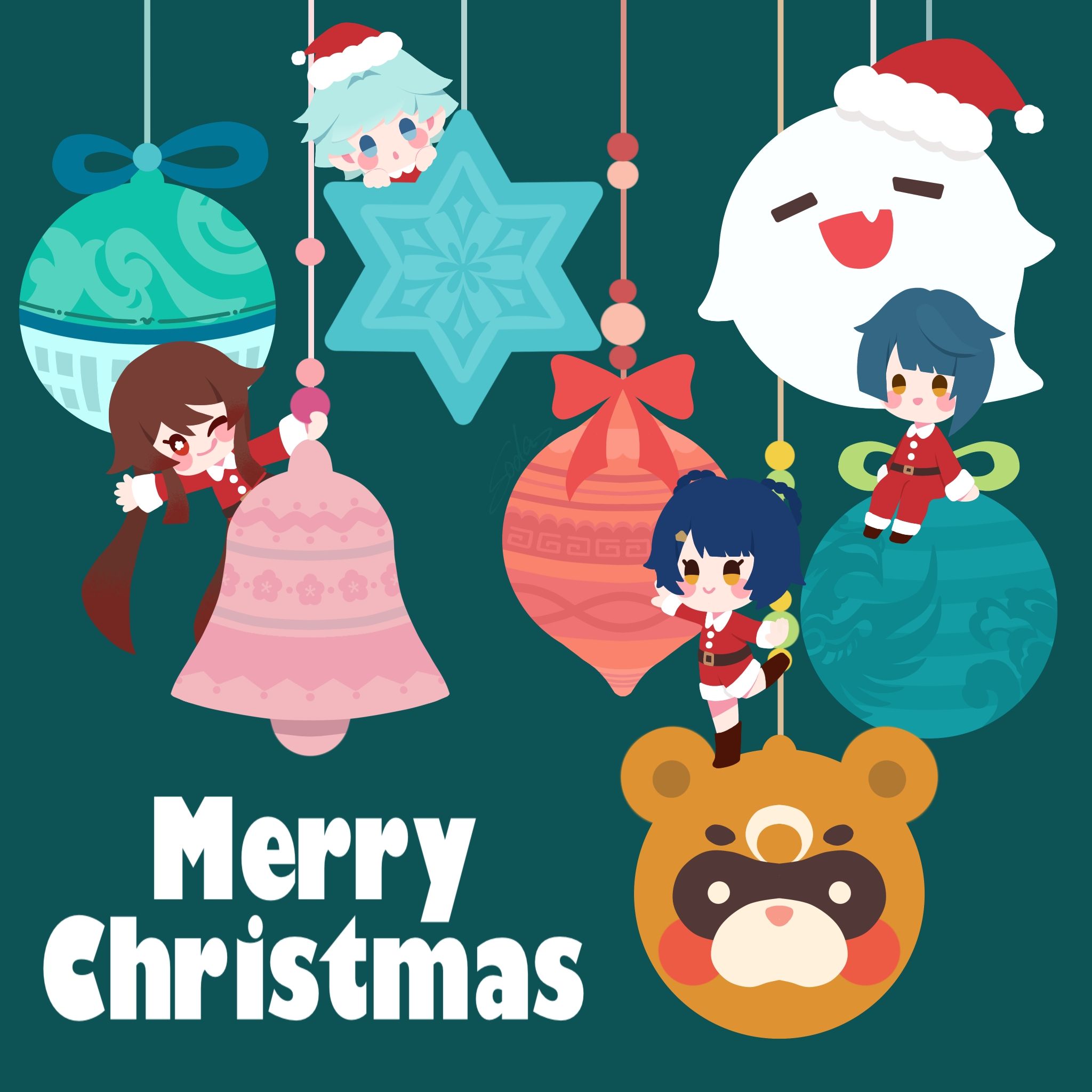 Merry Christmas Genshin Impact | HoYoLAB