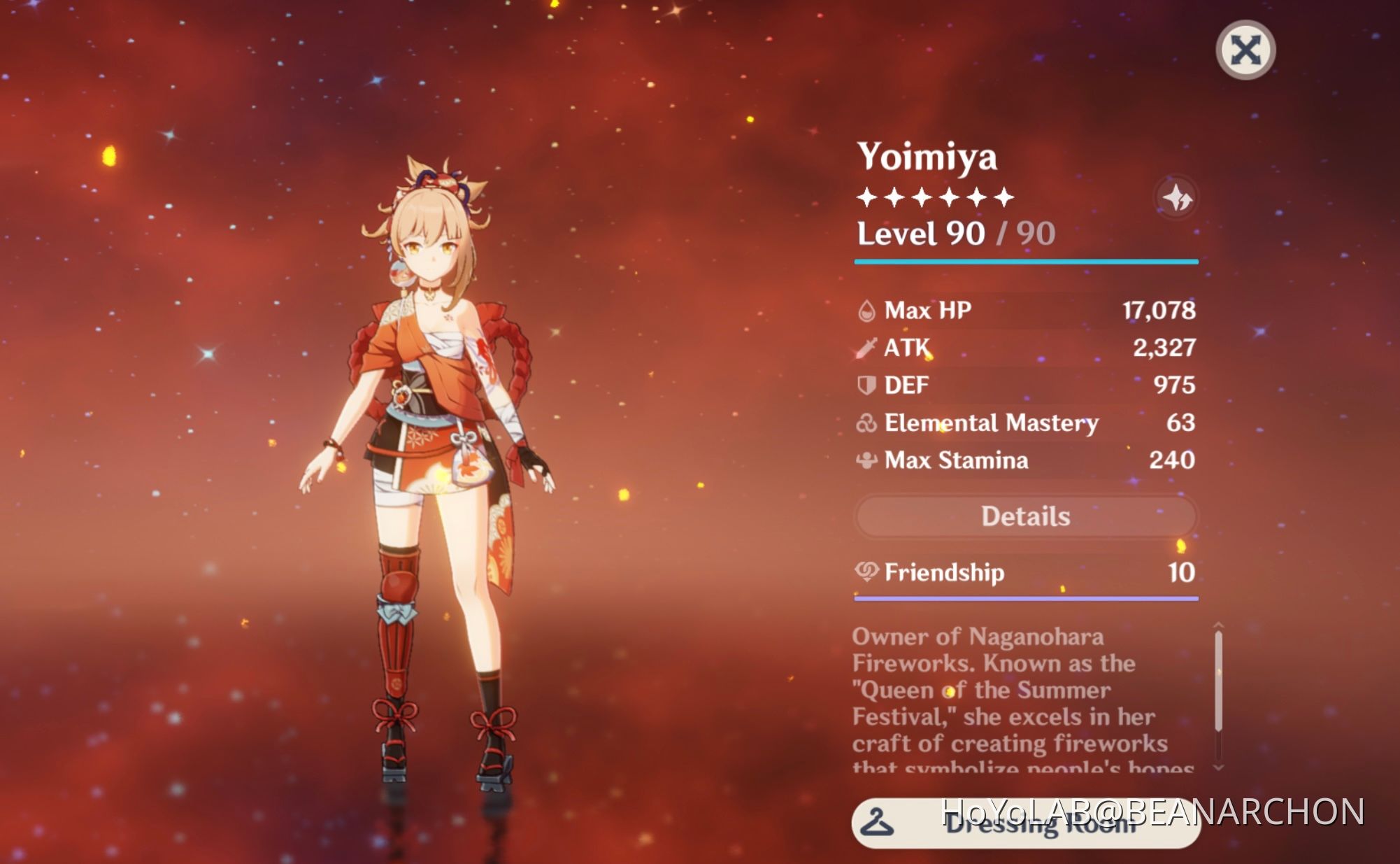 My Yoimiya build :3 Genshin Impact | HoYoLAB