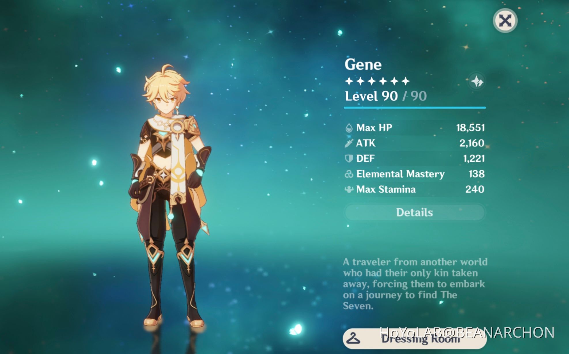 My Traveler build :3 Genshin Impact | HoYoLAB