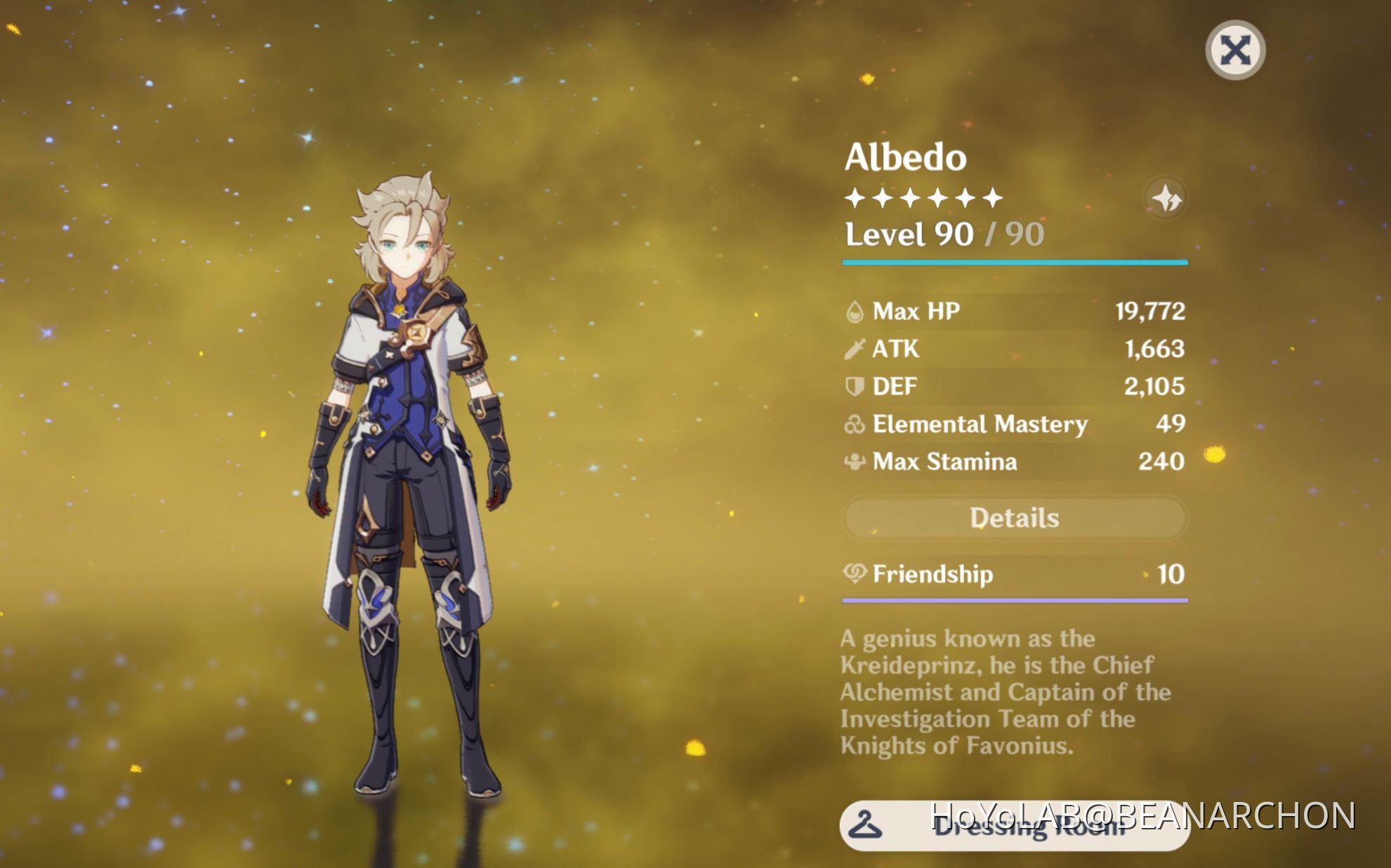 My Albedo build :3 Genshin Impact | HoYoLAB