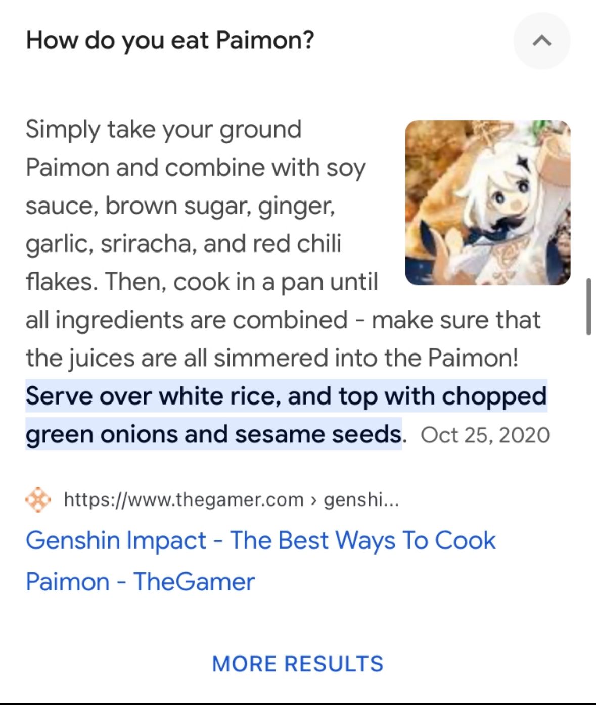 "How do you eat Paimon?" Genshin Impact | HoYoLAB